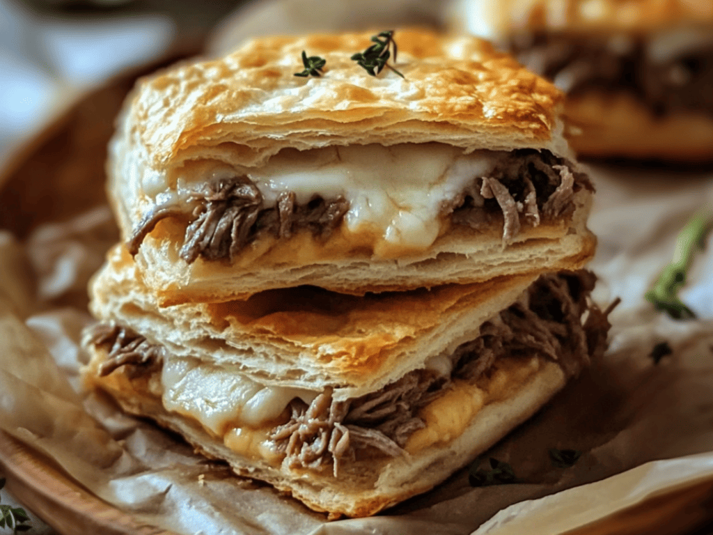 Beef and Cheese Biscuits Recipe - flavorfitkitchen.com